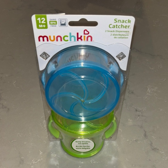 Munchkin | Other | Munchkin Blue And Green Snack Catcher | Poshmark